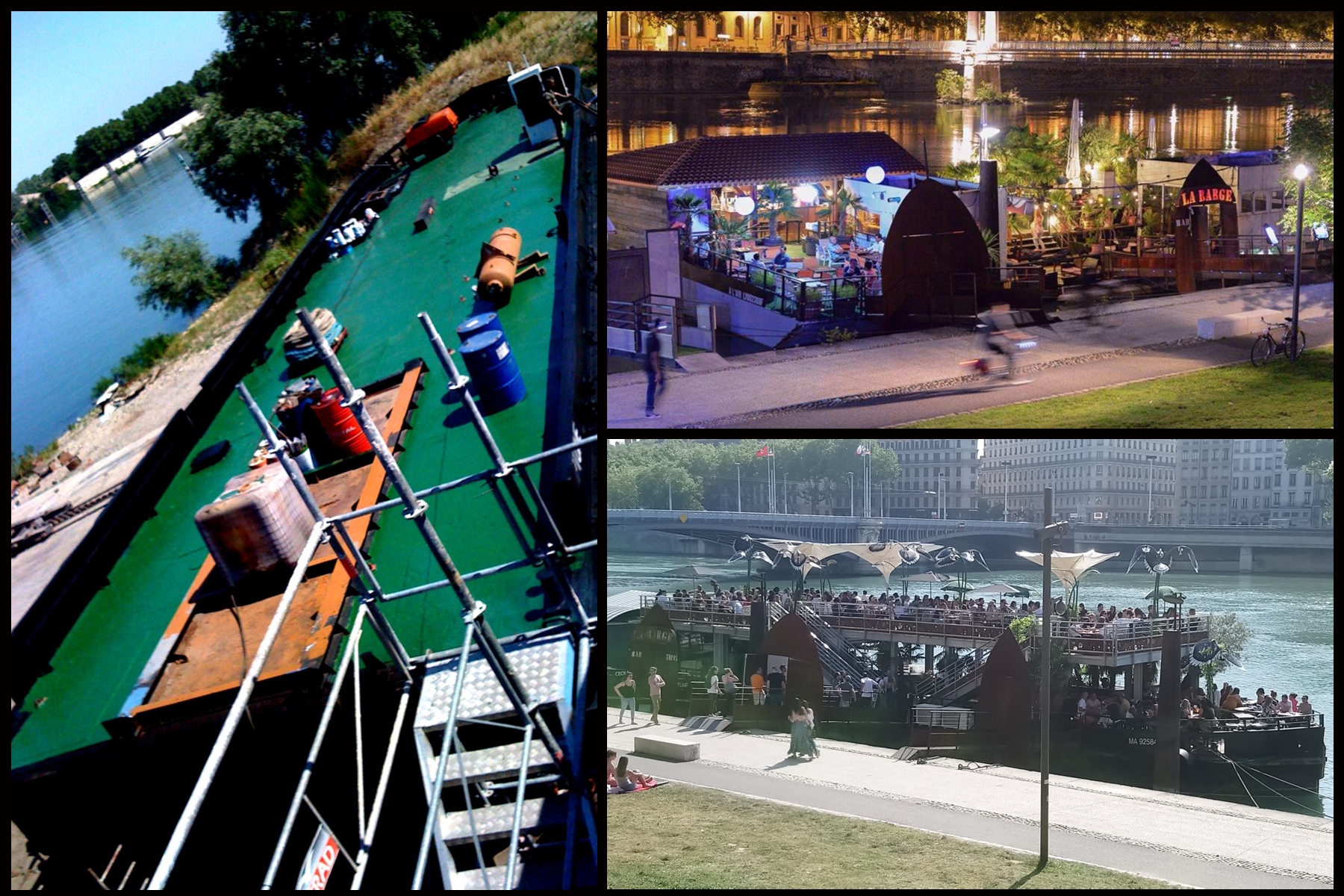 La Barge - Bar dînatoire sur l'eau