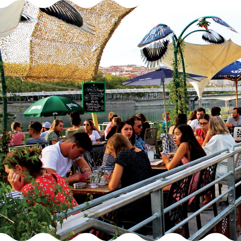Bar culinaire sur l'eau Lyon